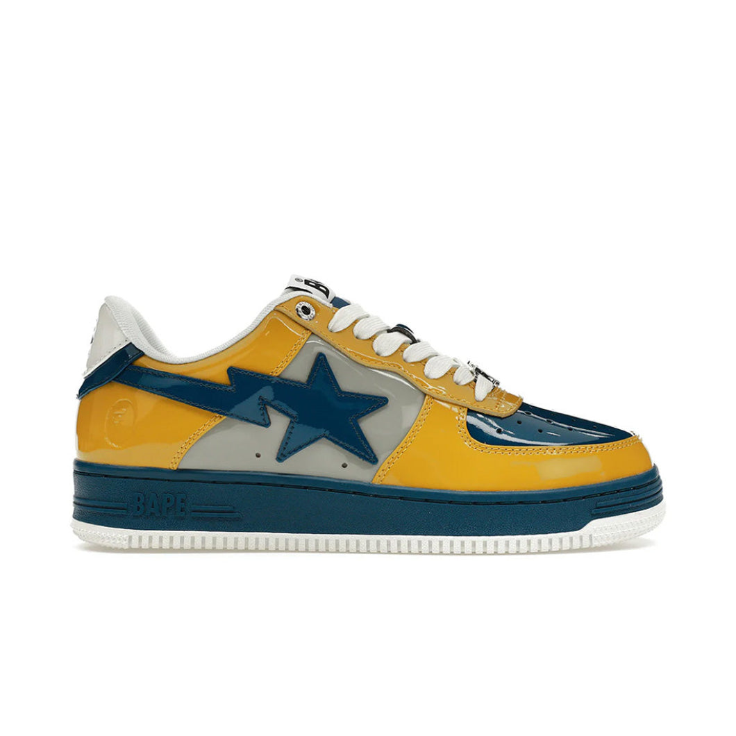 A Bathing Ape Bape Sta Nostalgic Blue Yellow – SNEAKERZH